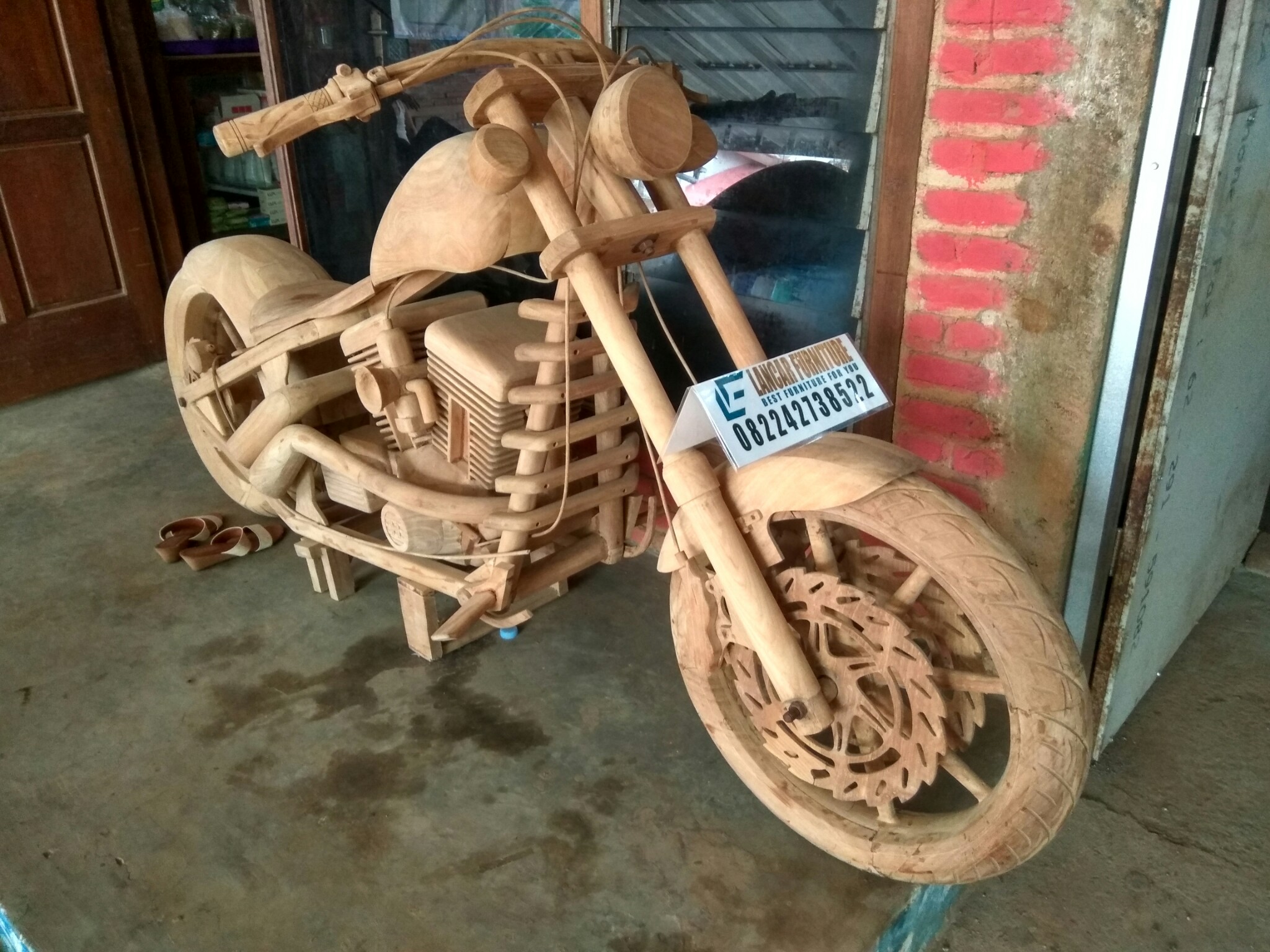 Miniatur Motor Harley Dari Kayu - 2048x1536 Wallpaper - teahub.io