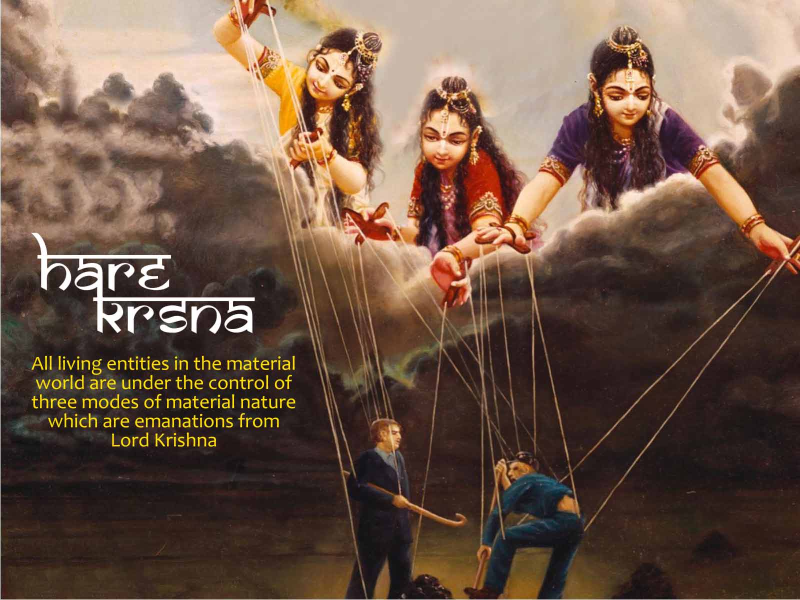 Wallpaper Three Modes Of Material Nature - Modes Of Material Nature ...