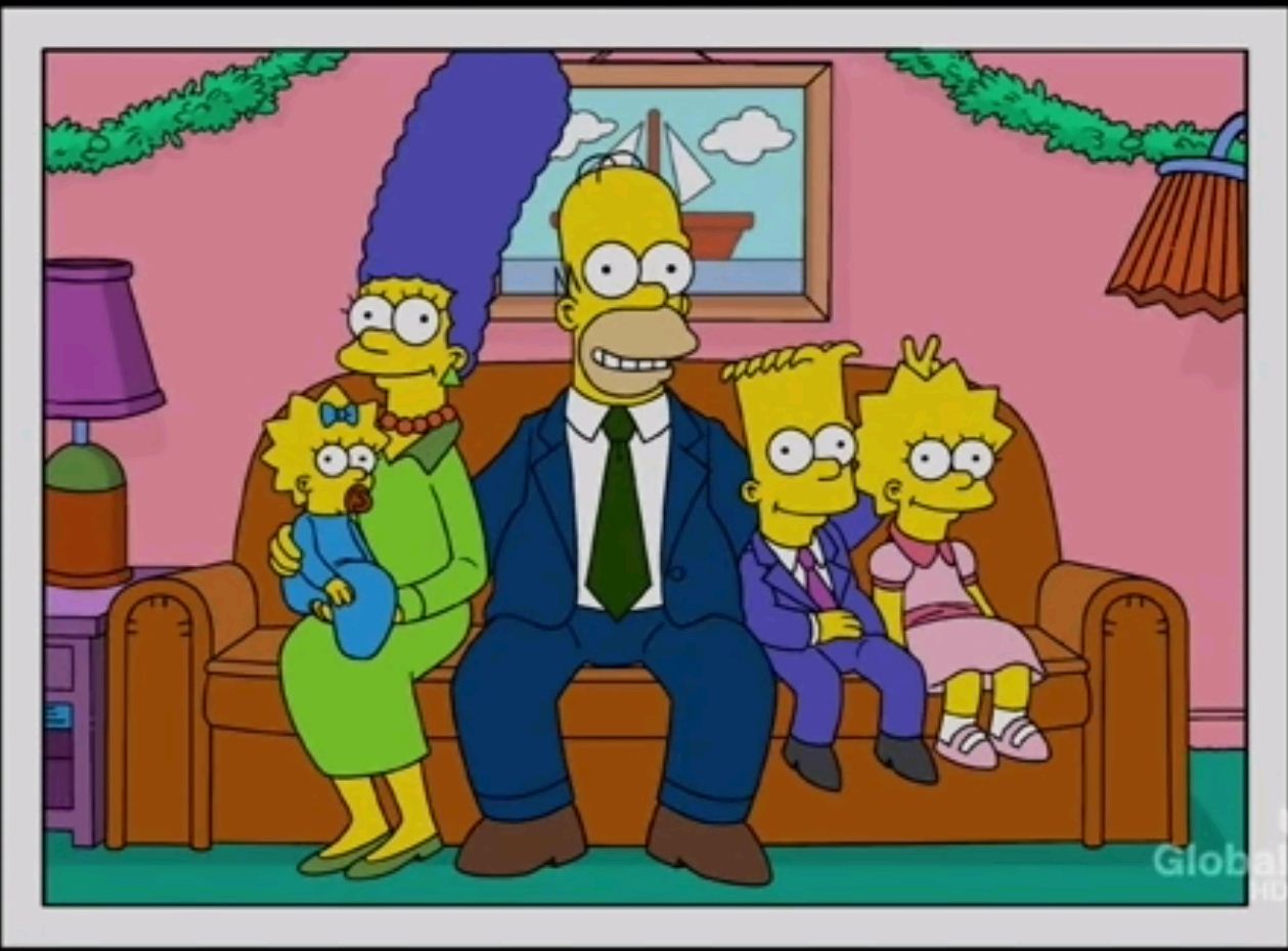 Lisa Simpson Simpsons Timeline 1259x929 Wallpaper