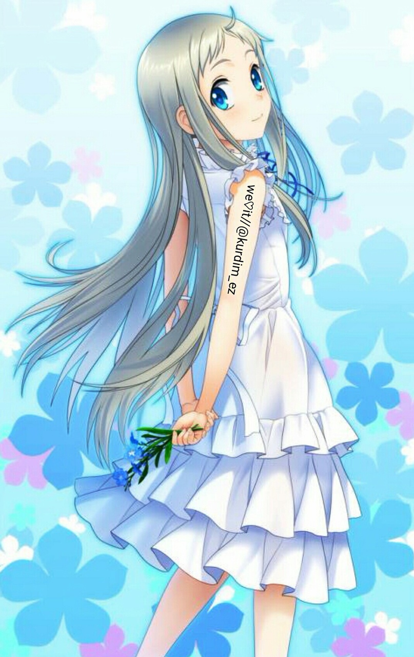 Anime Image - Cute Anohana Menma - 807x1280 Wallpaper - teahub.io