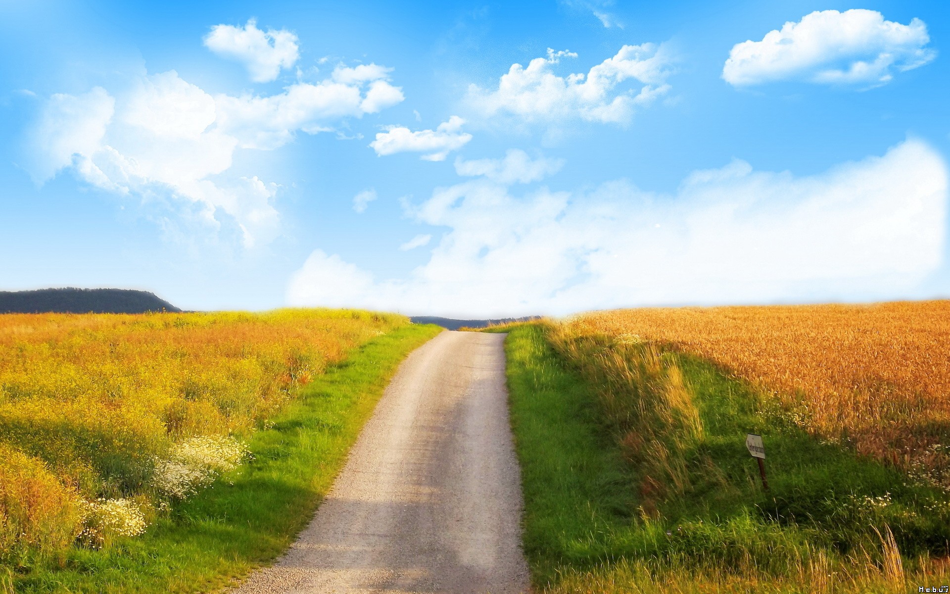 Small Road Hd - 1920x1200 Wallpaper - teahub.io