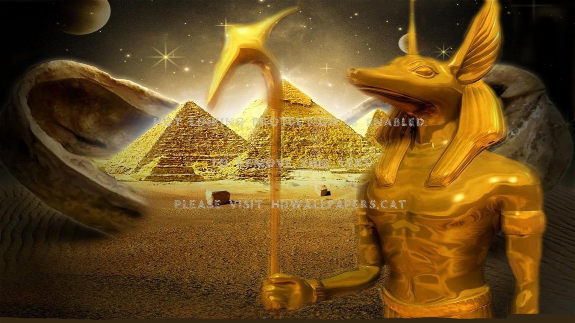 Egyptian God Anubis Wallpaper