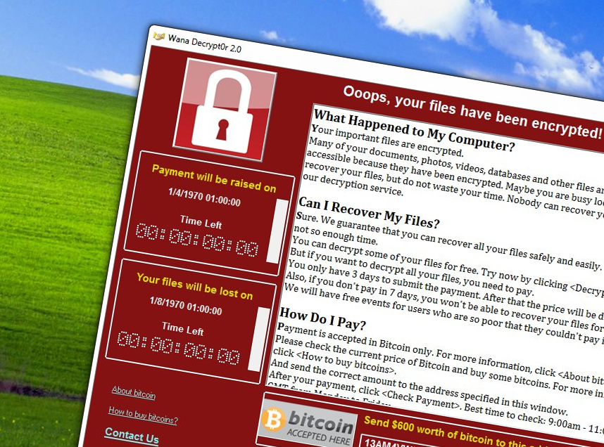 Wannacry Ransomware Attack - 858x636 Wallpaper - teahub.io
