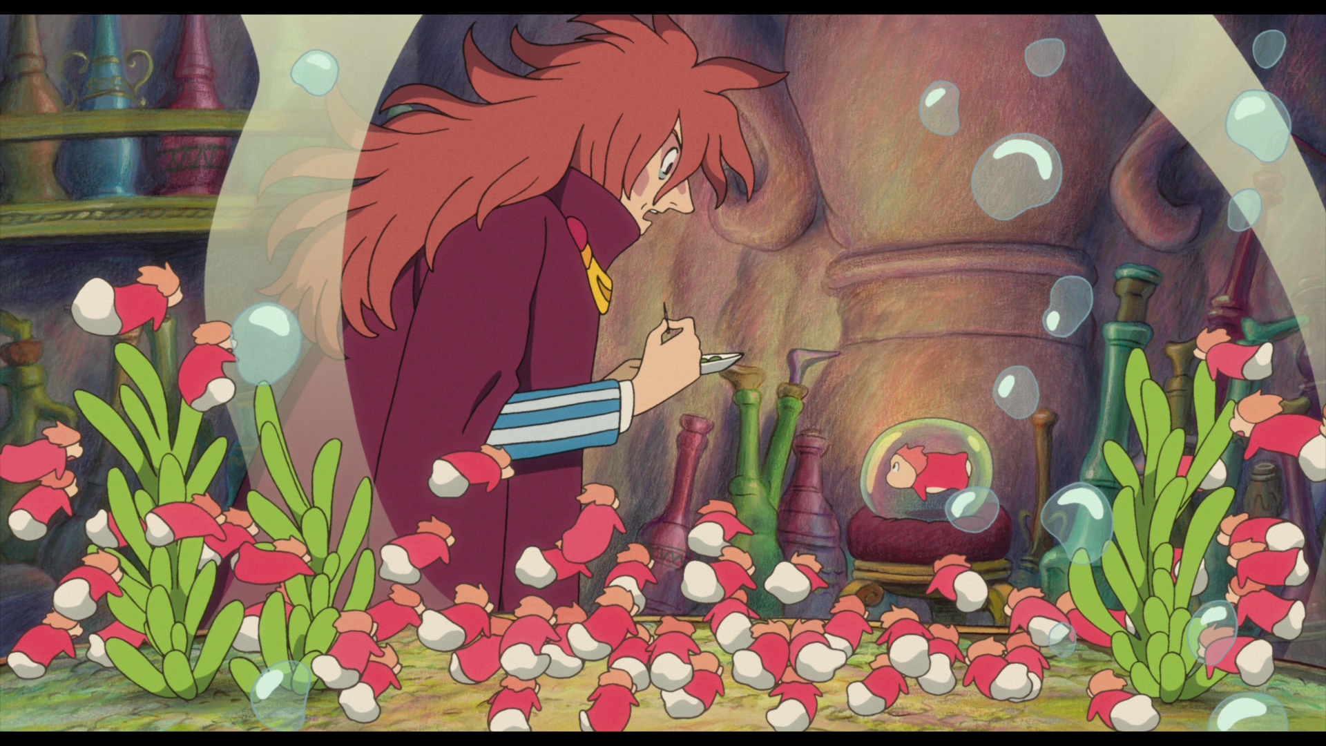 Ponyo - Fujimoto Ponyo - 1920x1080 Wallpaper - teahub.io