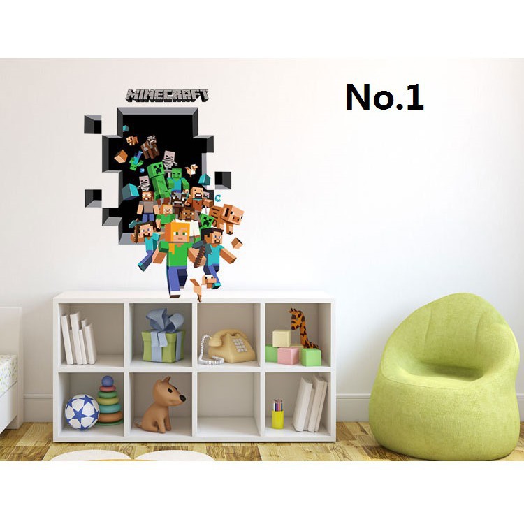Minecraft Large Wall Decals - 750x750 Wallpaper - teahub.io