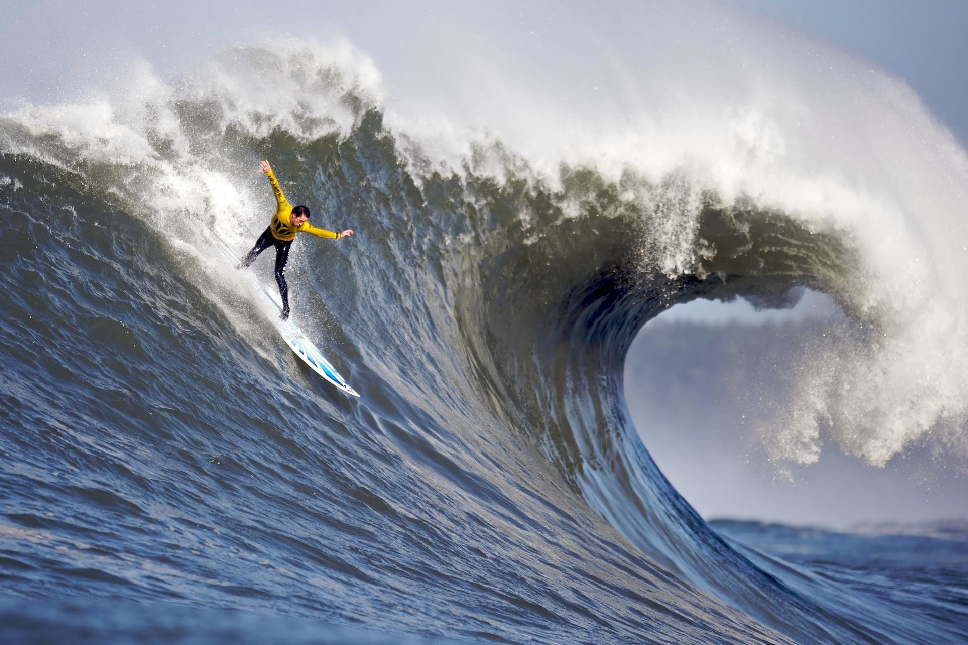 High Resolution Surfing Hd Wallpaper Id - Maverick Wave - 1920x1280 ...