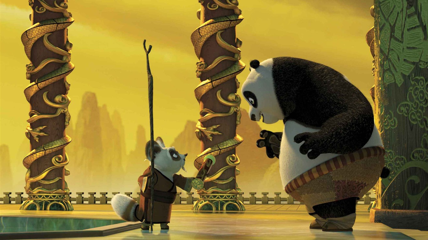Kung Fu Panda Hd Wallpaper - Kung Fu Panda Innerpeace Hd - 1366x768 ...