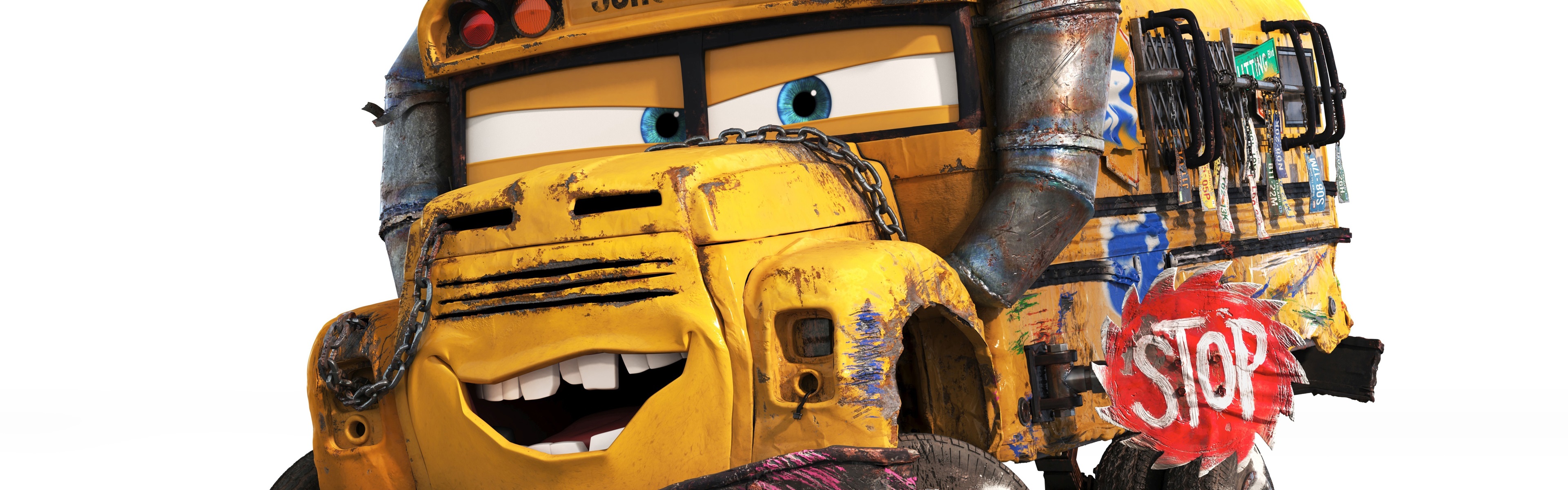 Miss Fritter Cars 3 - 3840x1200 Wallpaper - teahub.io