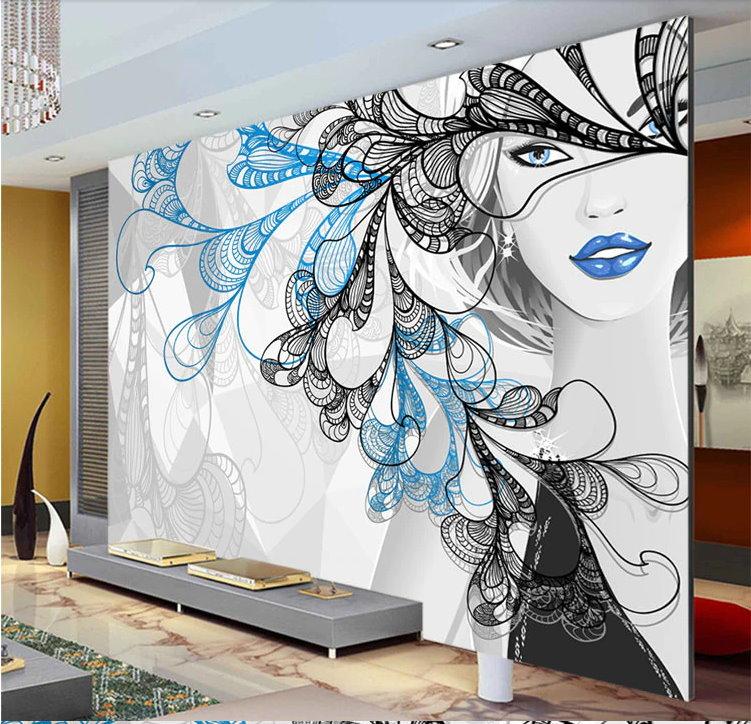 Beauty Salon Mural - 751x724 Wallpaper - teahub.io