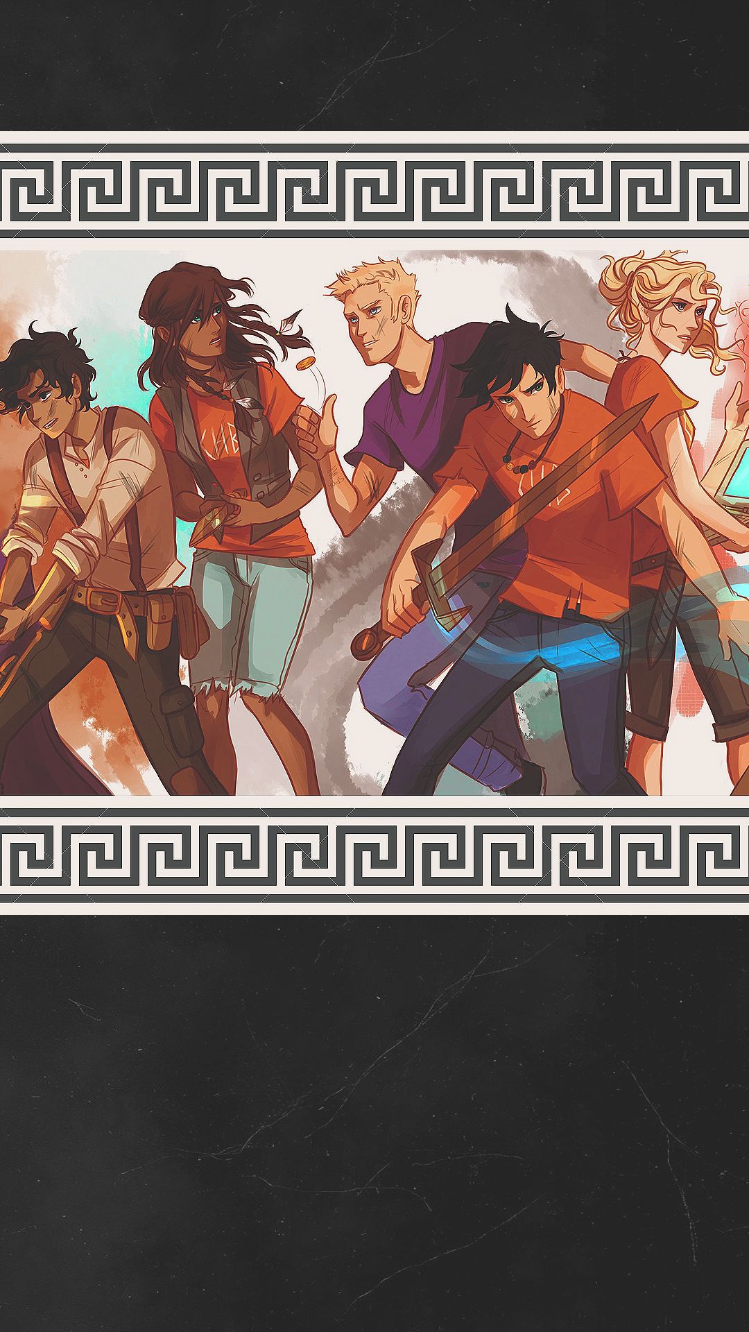 Percy Jackson The Group - 1080x1920 Wallpaper - teahub.io