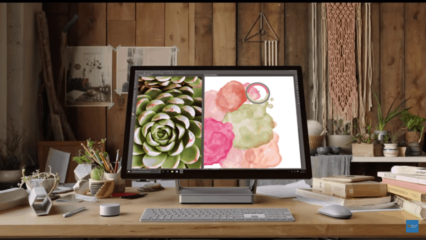 Microsoft Surface Studio With Ink - Surface Studio - 1366x768 Wallpaper ...