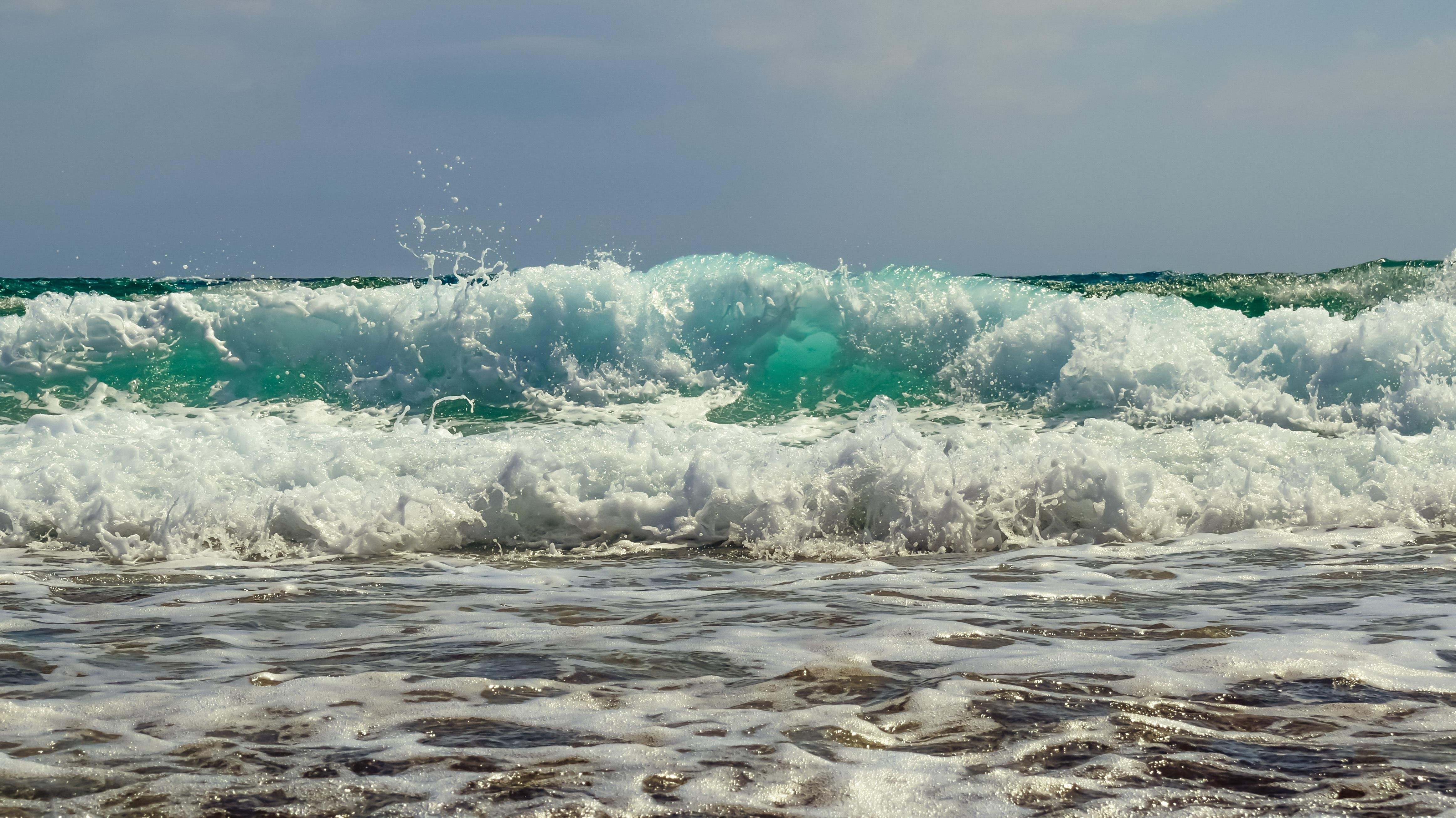 Ocean Waves Wallpaper - Wind Wave - 4650x2615 Wallpaper - teahub.io
