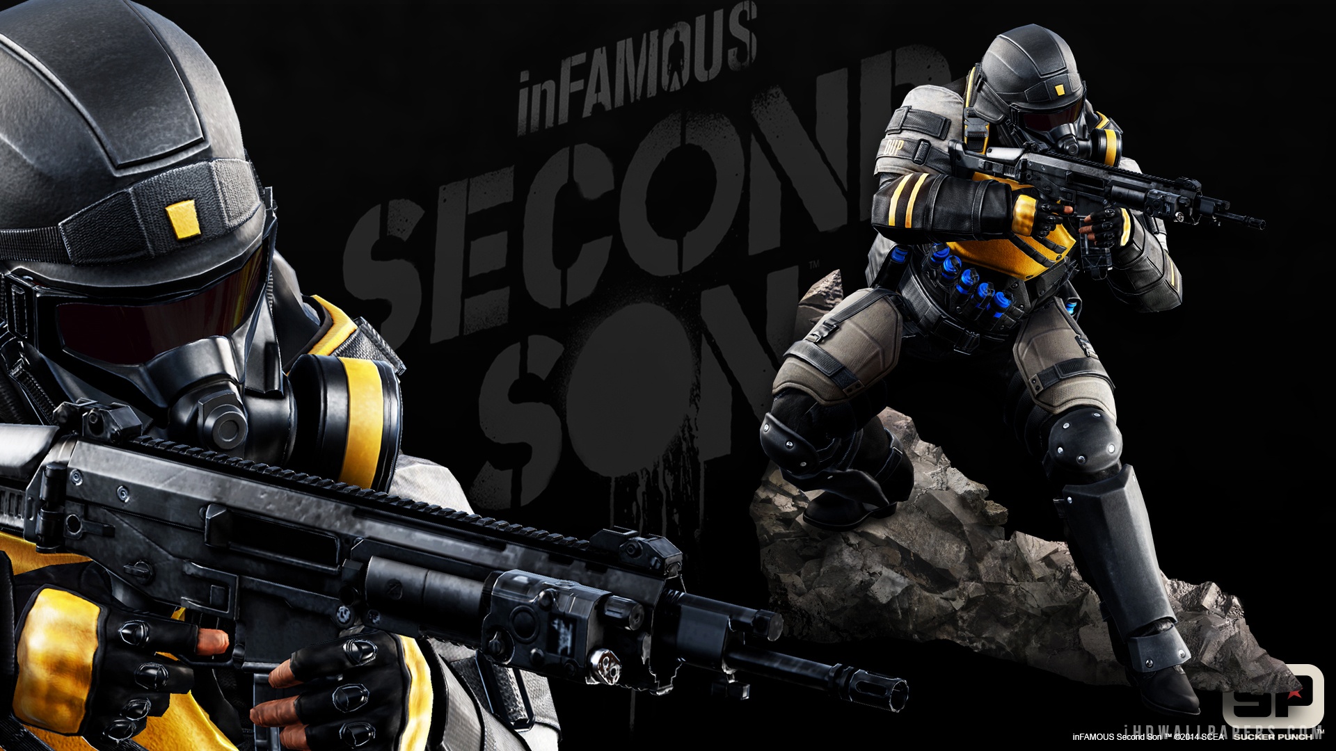 Infamous Second Son Dup Soldiers - 1920x1080 Wallpaper - teahub.io