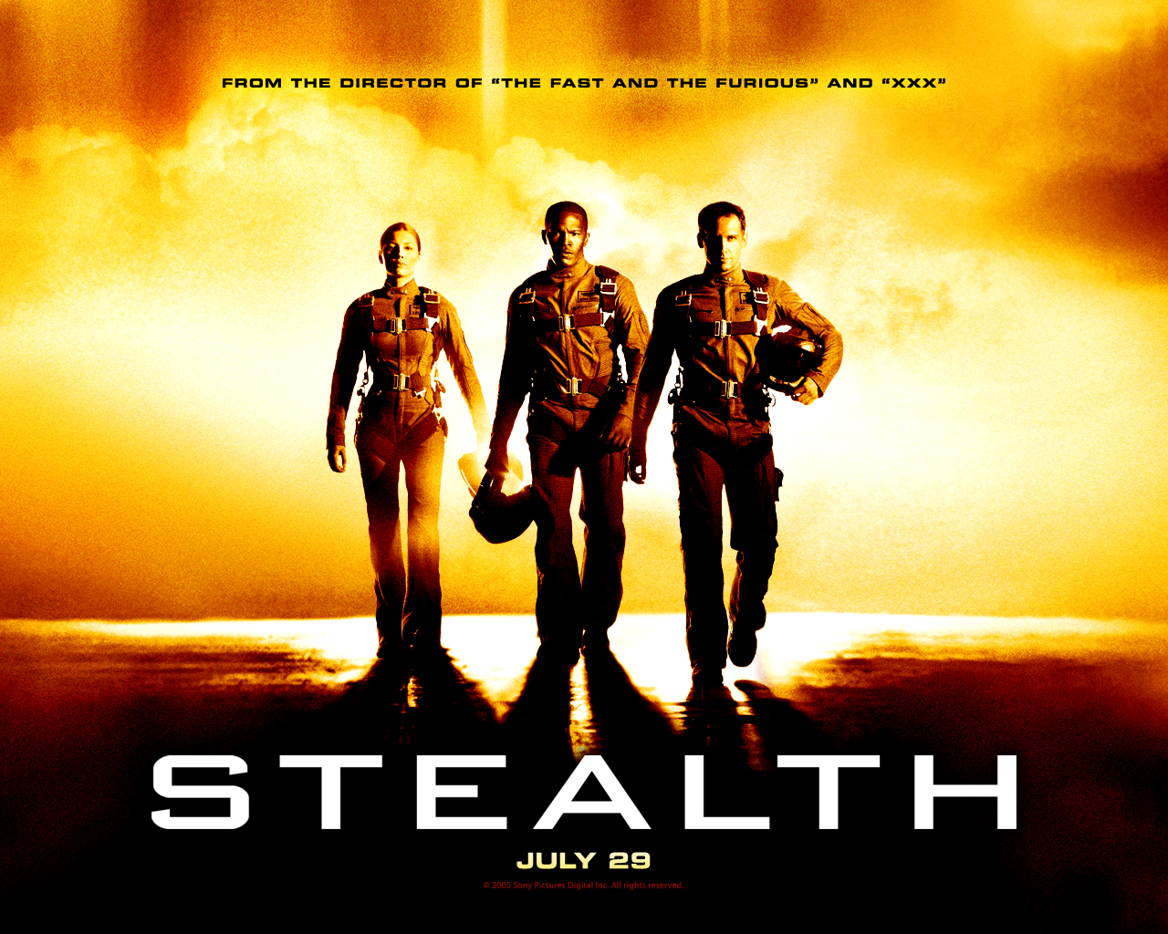 Stealth 2005 Movie Poster - 1280x1024 Wallpaper - teahub.io