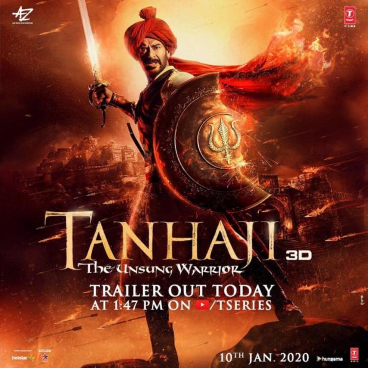 The Unsung Warrior Trailer - Tanhaji Posters - 750x750 Wallpaper ...