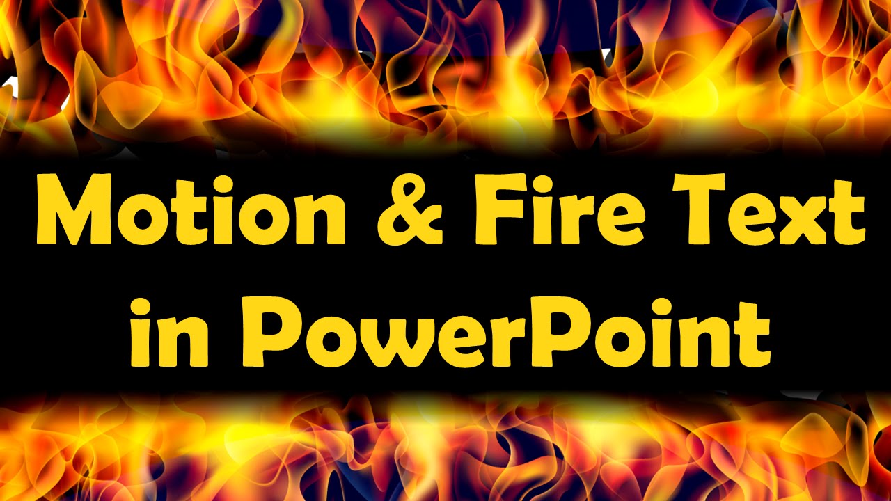 Fire Animation For Powerpoint - 1280x720 Wallpaper - teahub.io