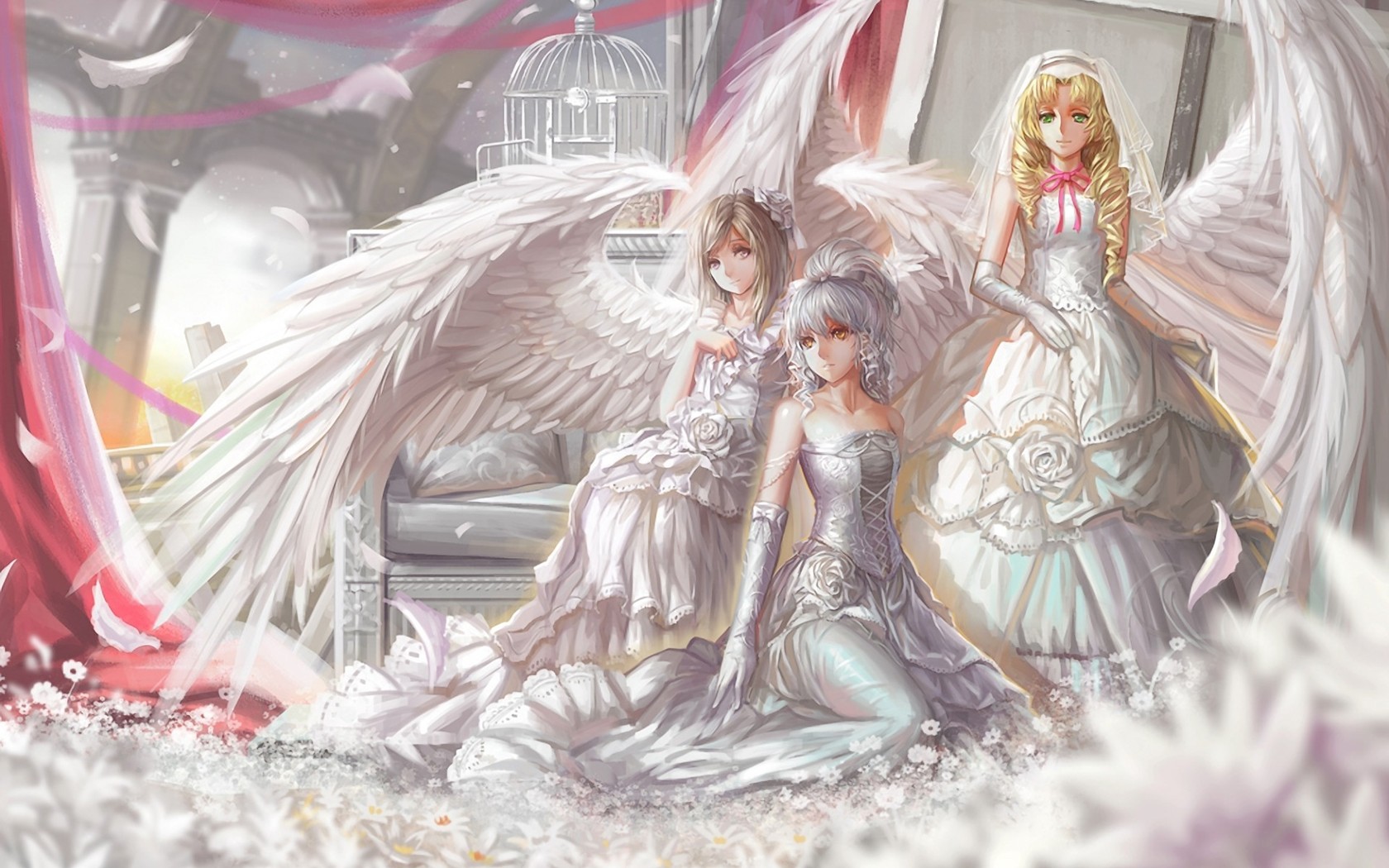 Fantasy Angels - 1680x1050 Wallpaper - teahub.io