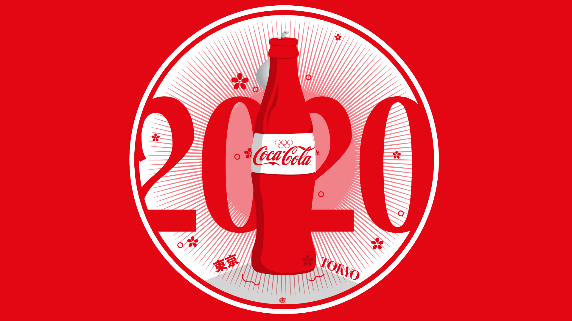 Coca-cola Logo - Coca Cola Olympics 2020 - 1920x1080 Wallpaper - teahub.io