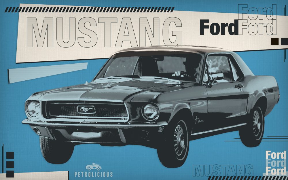 First Generation Ford Mustang - 1000x625 Wallpaper - teahub.io