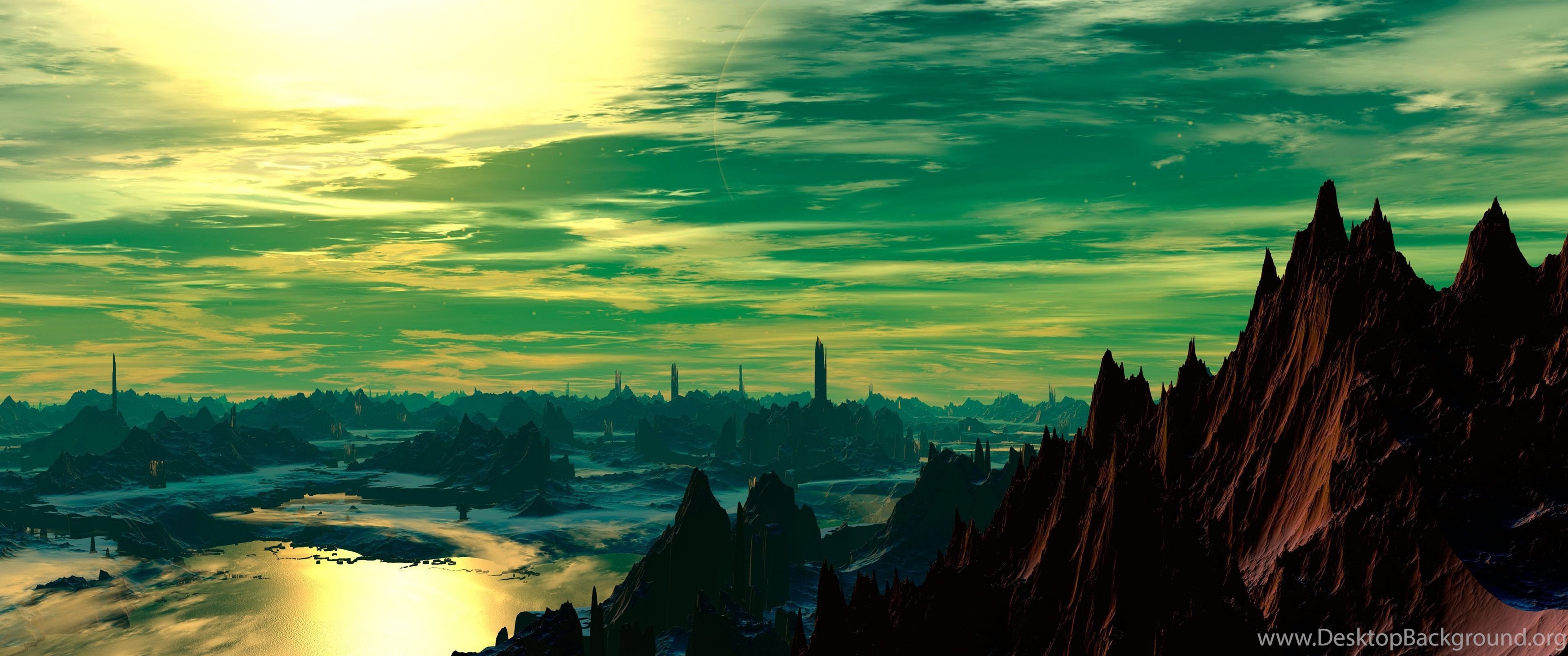 High Definition Ultra Hd 3d Room - 3440x1440 Wallpaper - teahub.io