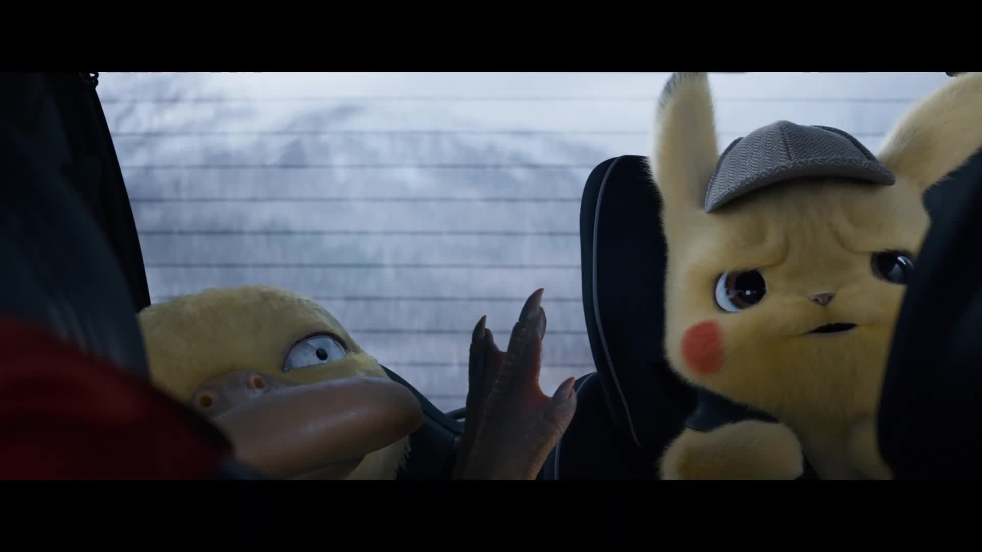 Detective Pikachu Car Scene - 1920x1080 Wallpaper - teahub.io