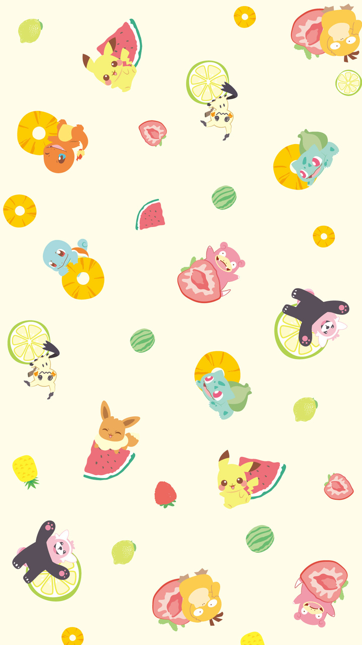 Fruit, Charmander And Anime - Pokémon - 720x1280 Wallpaper - teahub.io