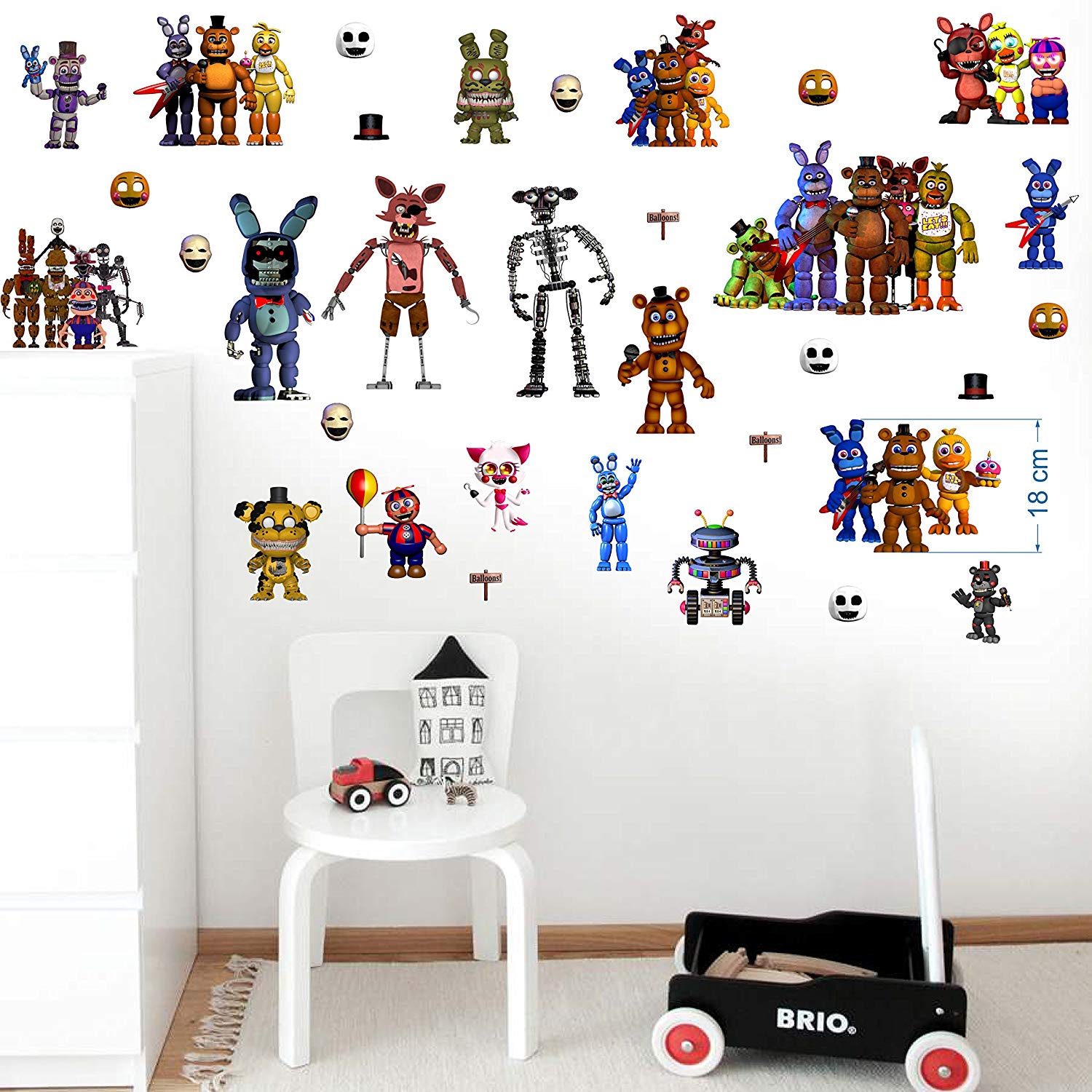 Fnaf Wall Tattoo - 1500x1500 Wallpaper - teahub.io