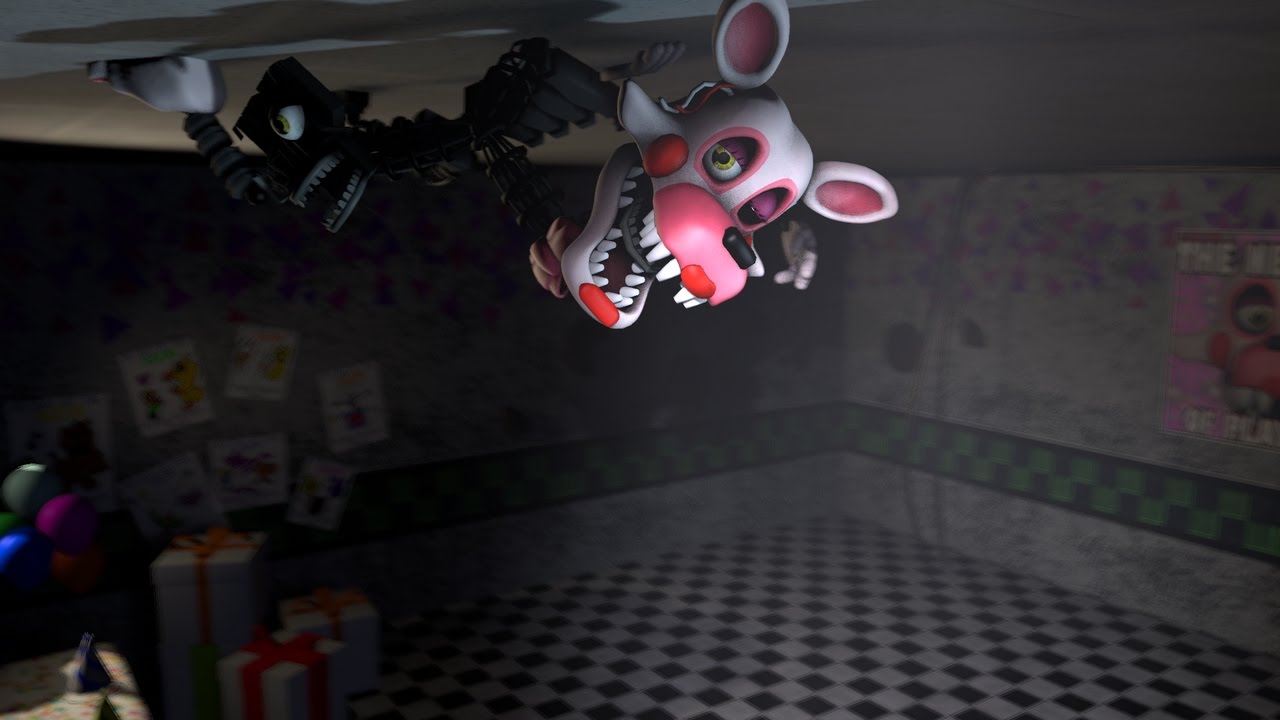 Mangle Fnaf 2 Sfm - 1280x720 Wallpaper - teahub.io