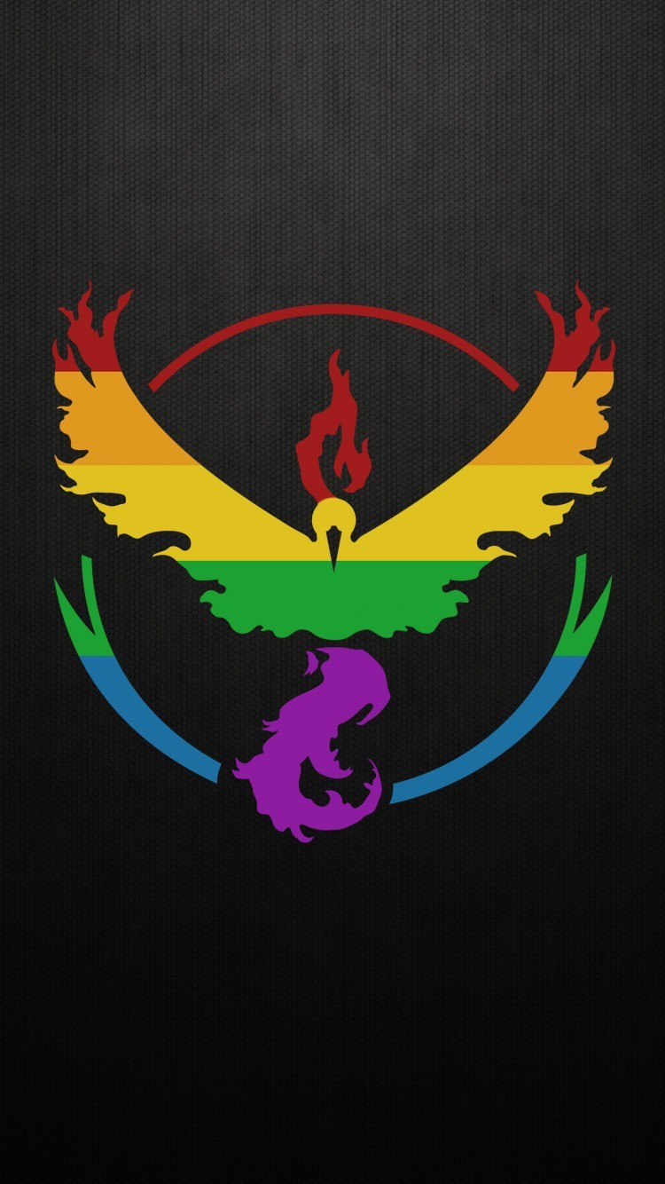 Pokemon Go Team Valor Logo - 750x1334 Wallpaper - teahub.io