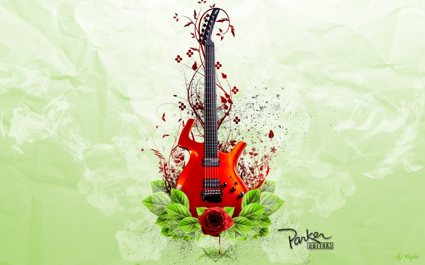 Guitar Wallpaper Music Electric Gitar Wallpapers - Colorful Guitar ...