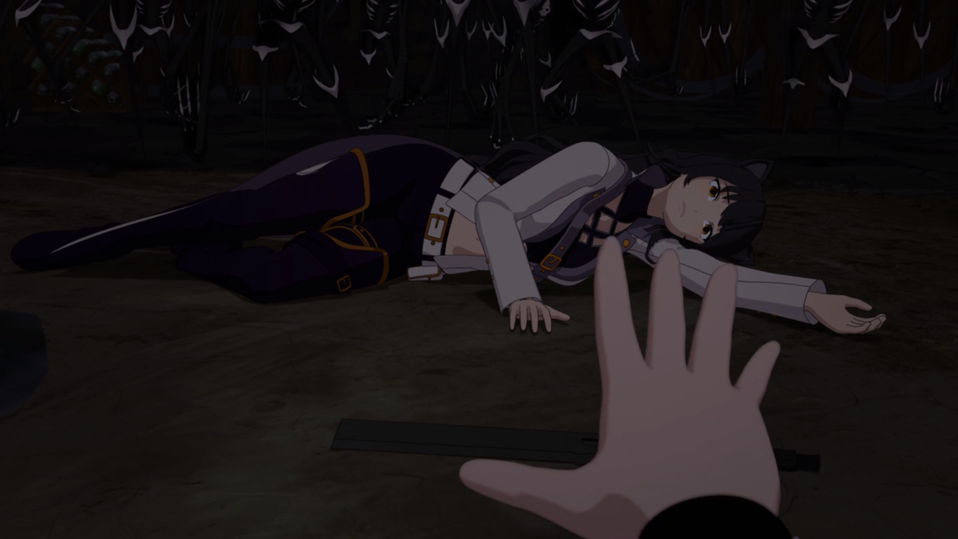 Black Mammal Darkness Fictional Character Cartoon - Rwby Apathy Meme ...