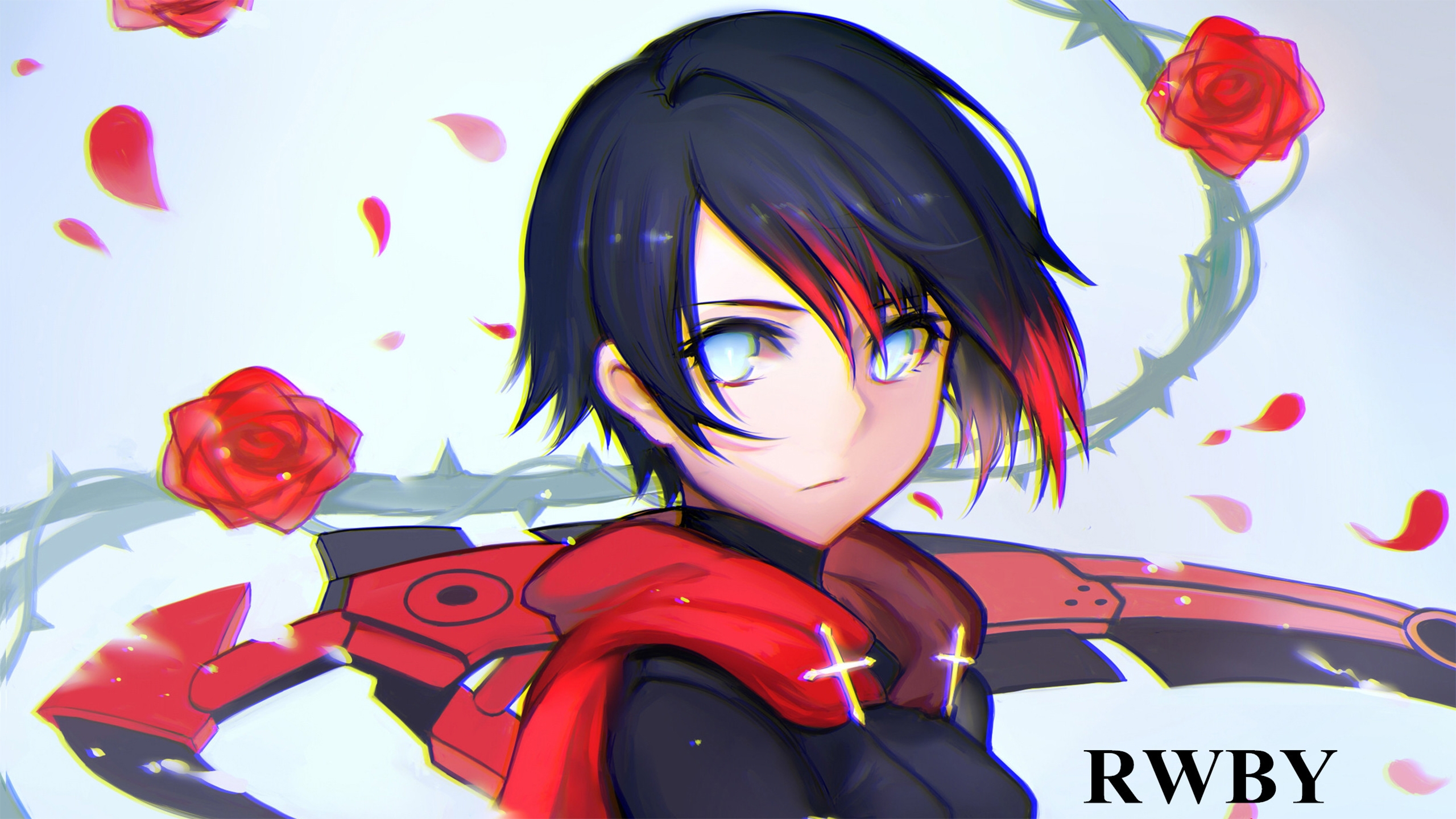 Ruby Rose Rwby Wallpaper - 2496x1404 Wallpaper - teahub.io