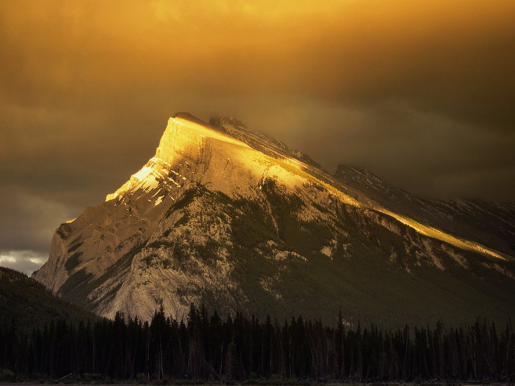Mount Rundle - 1024x768 Wallpaper - teahub.io