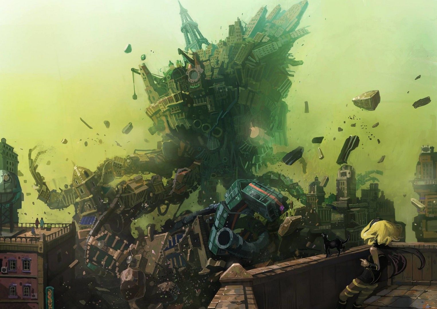 Gravity Rush Wallpaper Hd - 1525x1080 Wallpaper - teahub.io