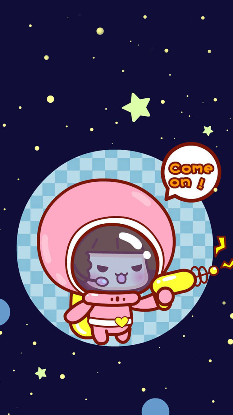 Lock Screen Iphone Cartoon - 750x1334 Wallpaper - teahub.io