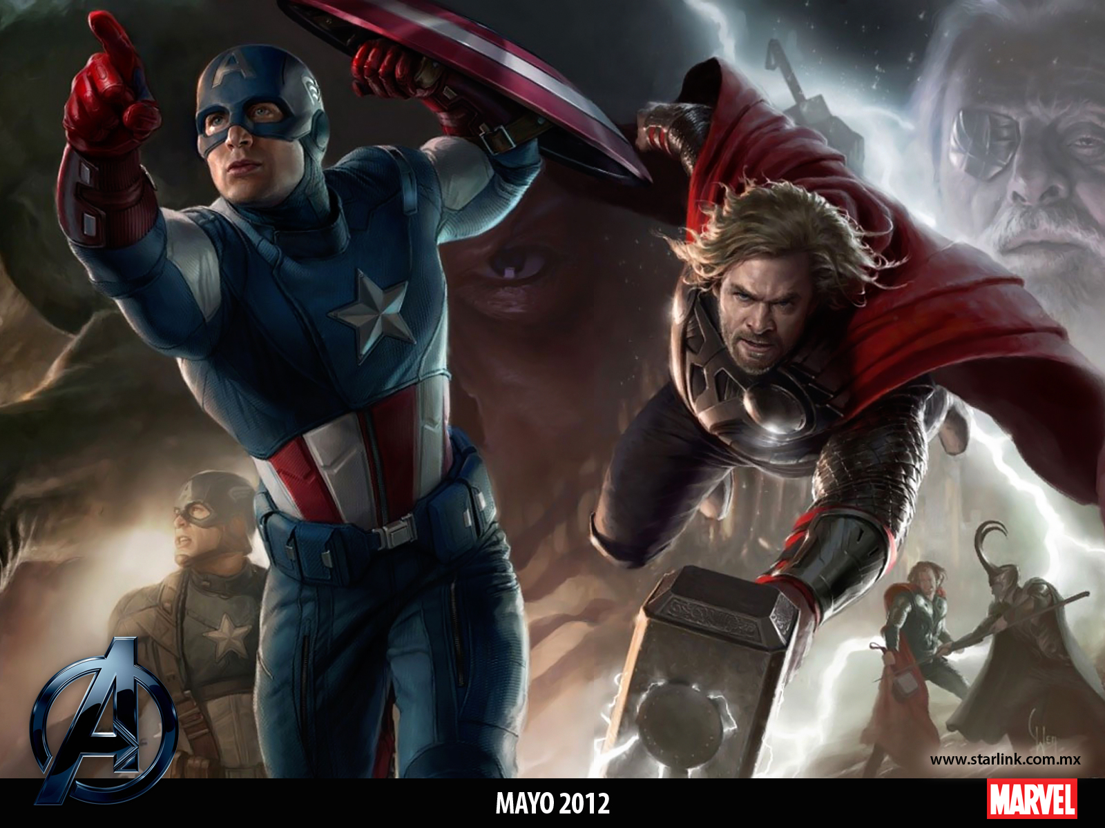 Marvel Avengers Thor Concept Art - 1600x1200 Wallpaper - teahub.io