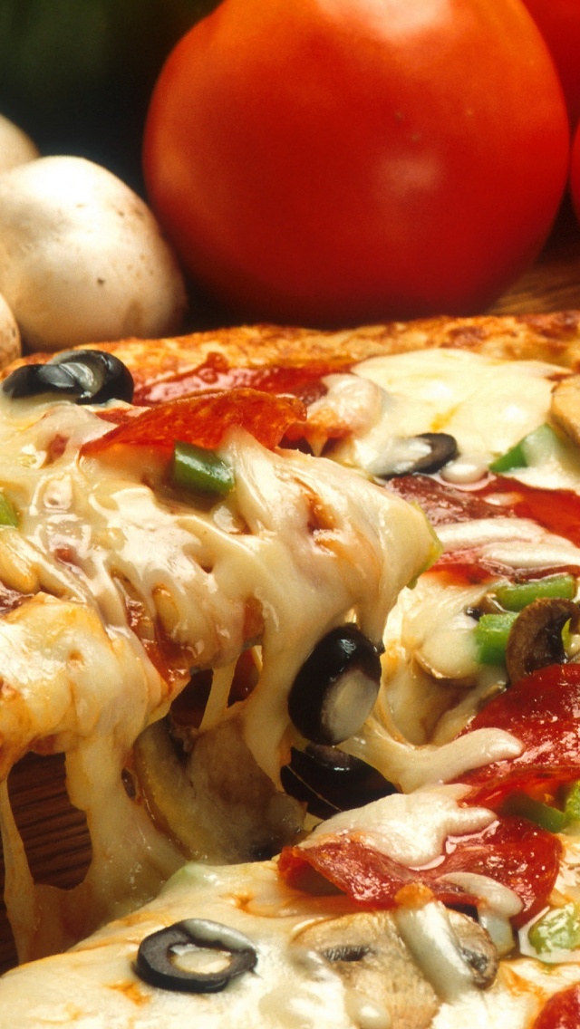 Unique Pizza - 640x1136 Wallpaper - teahub.io