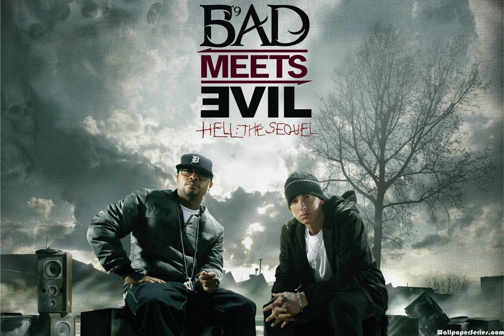 Hd Eminem Bad Meets Evil Wallpaper - Bad Meets Evil - 1650x1100 ...