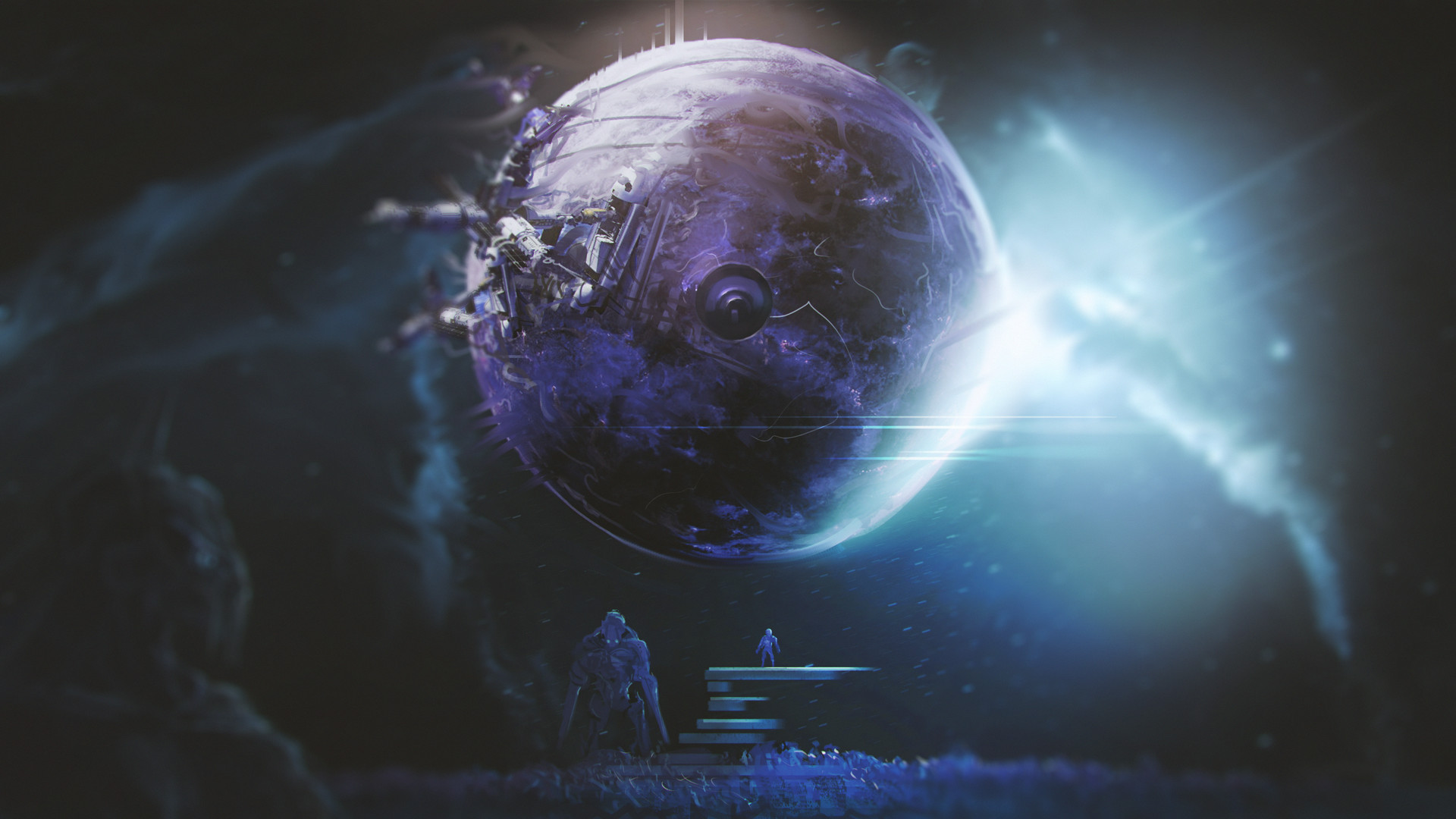 Artificial Planet Art - 1920x1080 Wallpaper - teahub.io