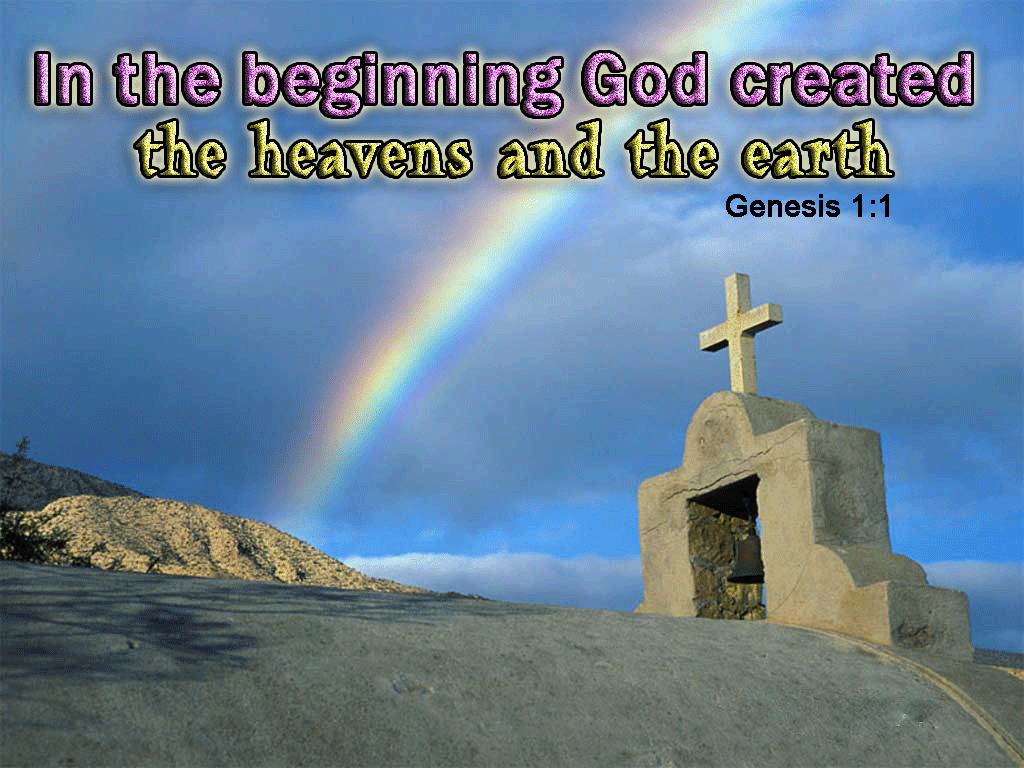 1 The Creation Christian Wallpaper Free Download - Church Rainbow ...