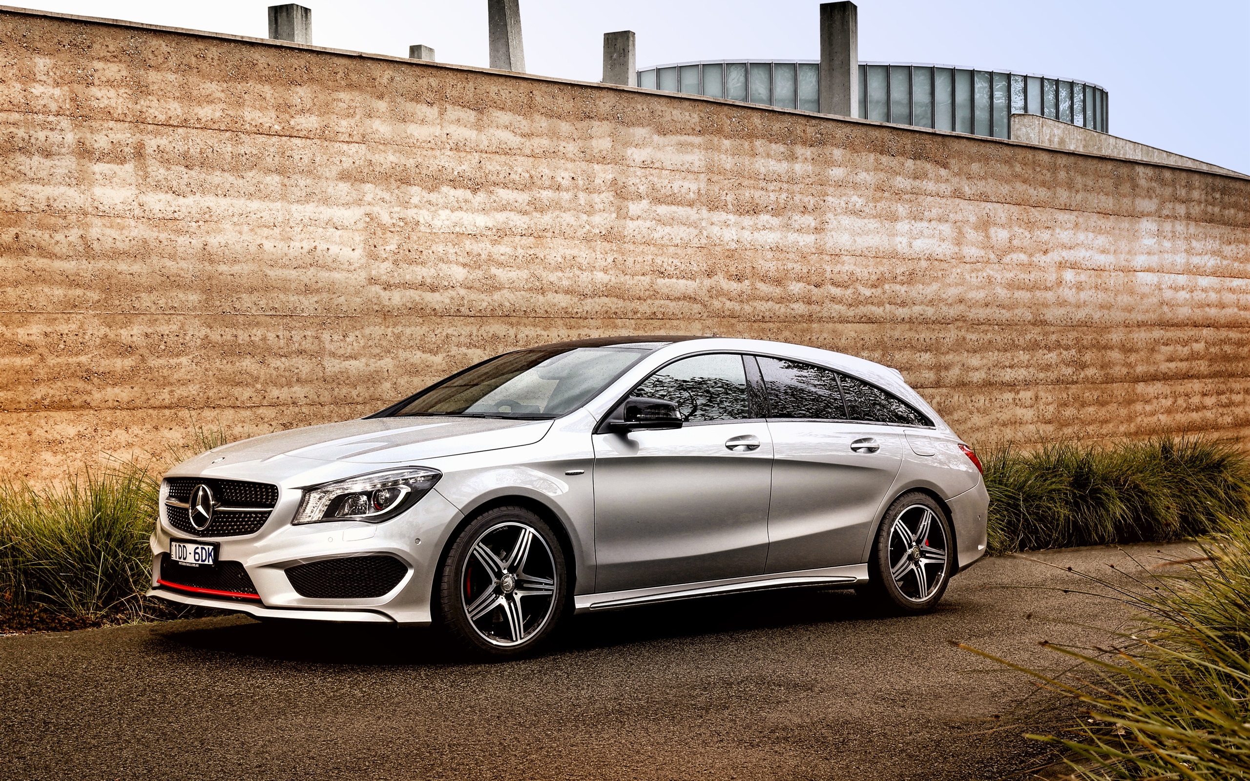 Wallpaper 2015 Mercedes-benz Cla 250 Silver Car, Wall - Cla Shooting ...