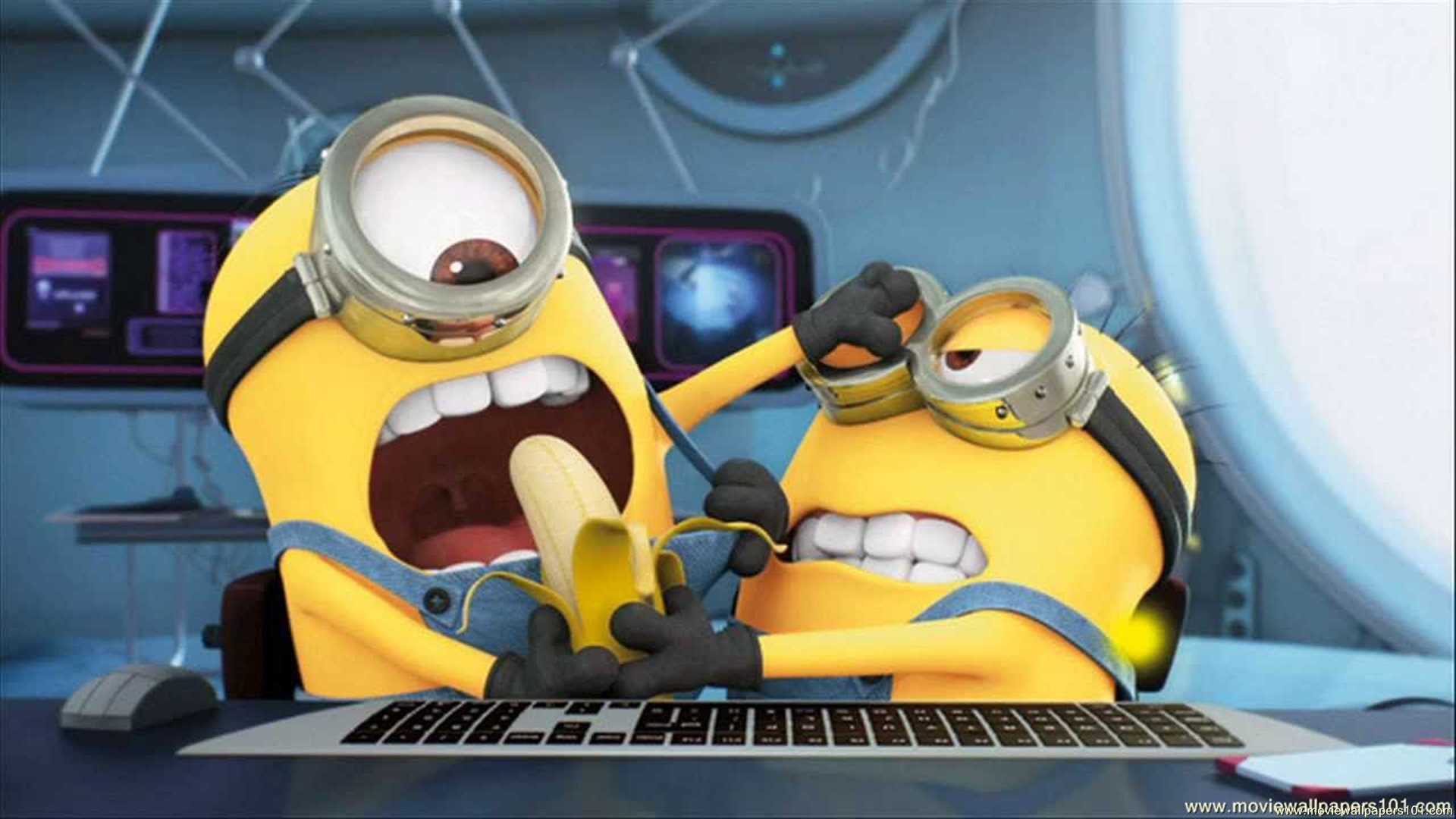 Despicable Me Minions Banana 1920x1080 Wallpaper Teahub Io