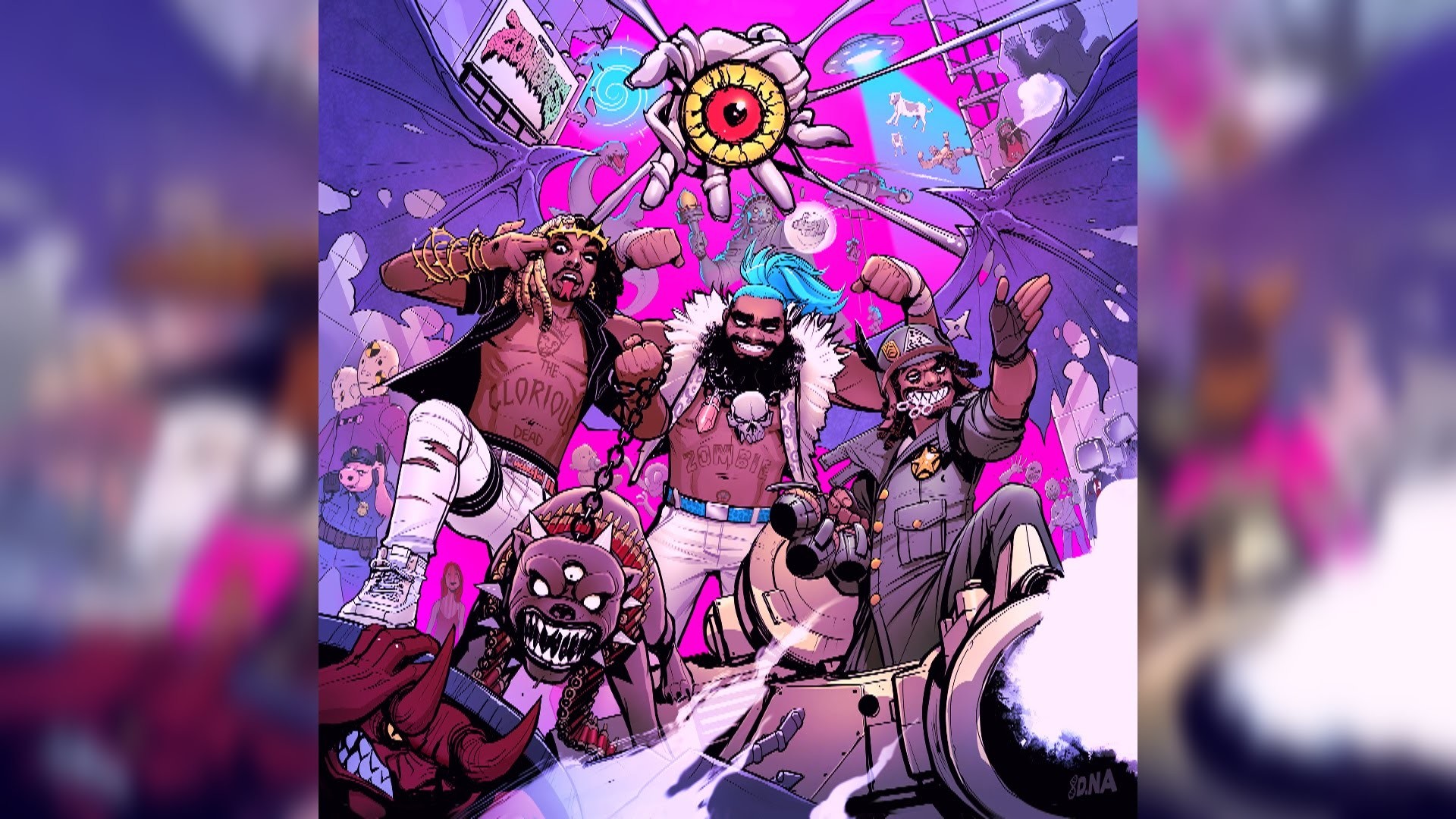 Flatbush Zombies - 3001 A Laced Odyssey - 1920x1080 Wallpaper - teahub.io