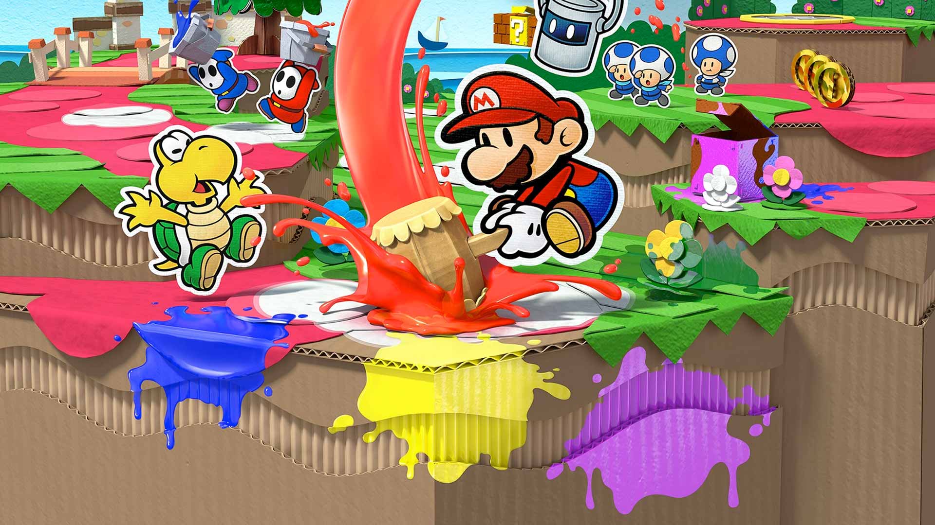 Paper Mario Color Splash - 1920x1080 Wallpaper - teahub.io