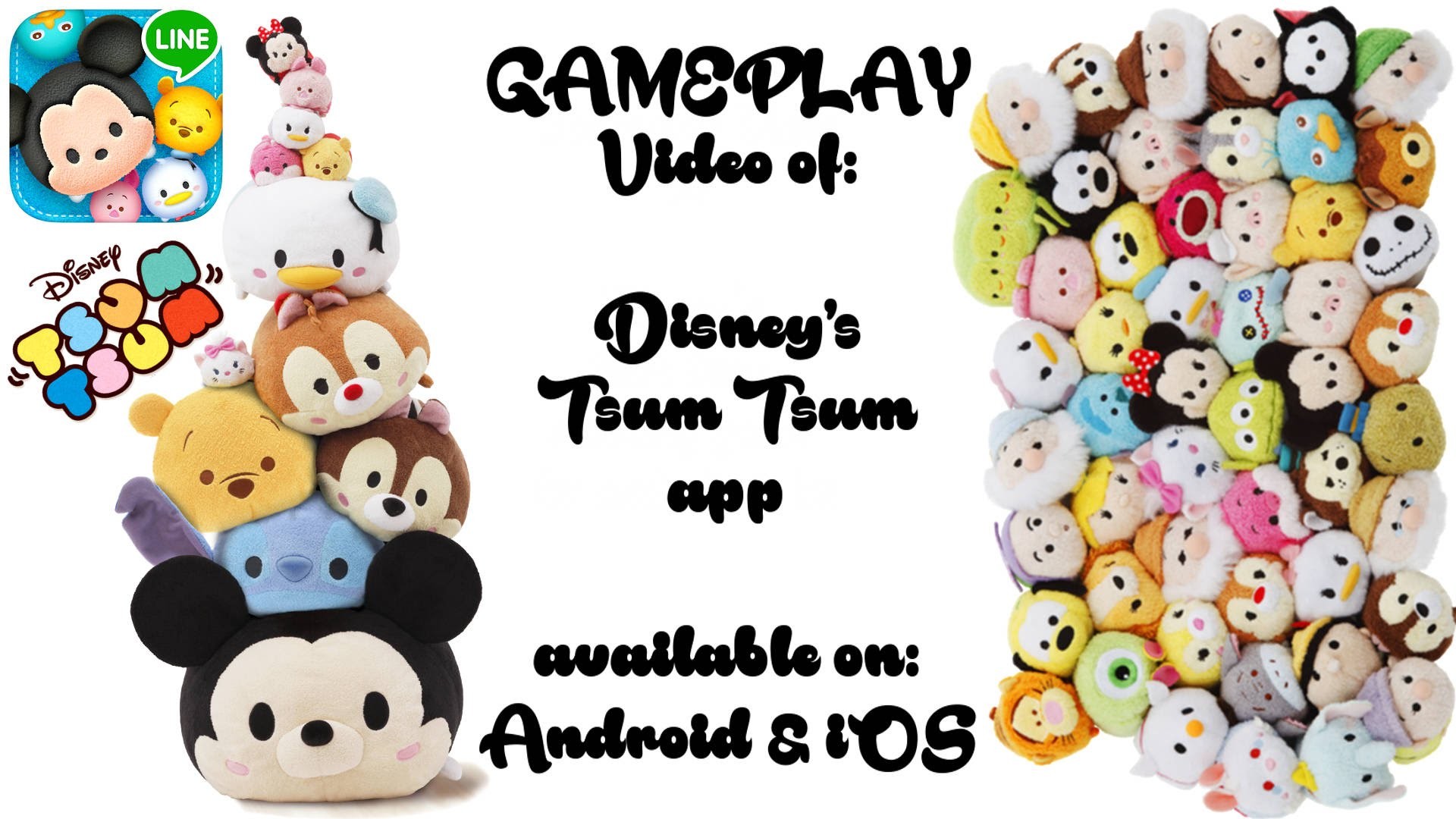 My 1st Gameplay Video - Tsum Tsum - 1920x1080 Wallpaper - teahub.io