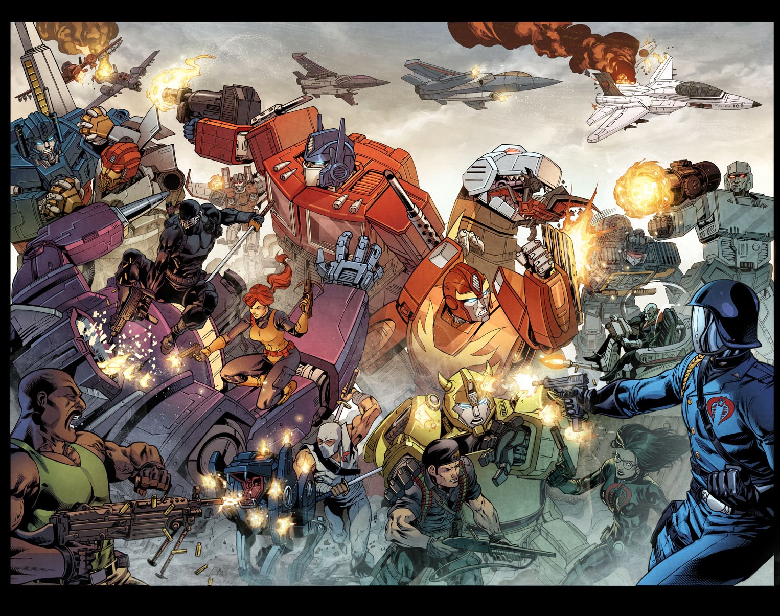 Gijoe Transformers Crossover Comic Series - 1526x1205 Wallpaper - teahub.io