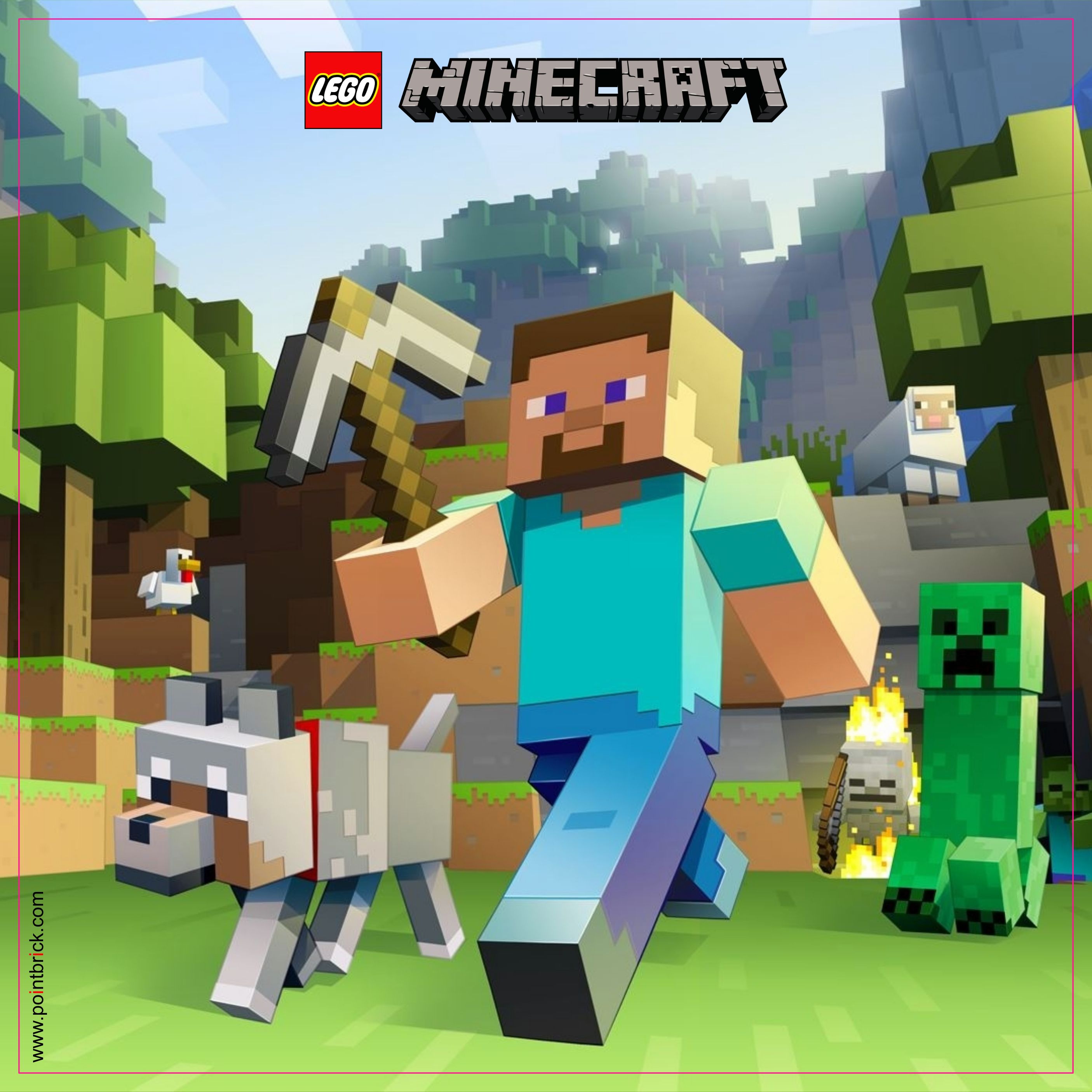 Minecraft Steve Promo Art - 2811x2811 Wallpaper - teahub.io