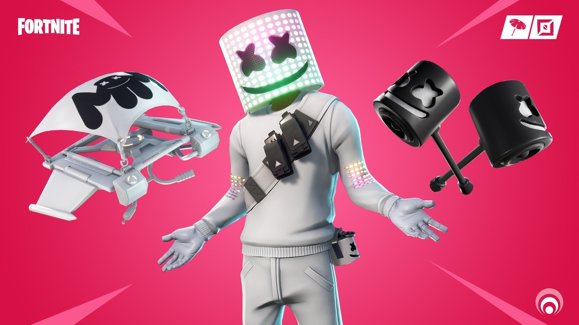 Fortnite Marshmello Skin With New Mello Mallets Pickaxe - 1920x1080 ...