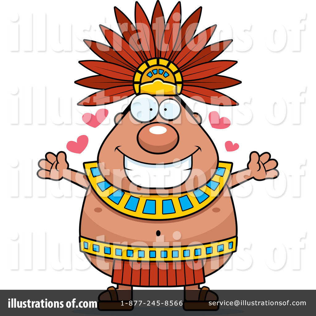 Royalty Free Aztec Clipart Illustra Royalty Free Aztec - Aztec King ...