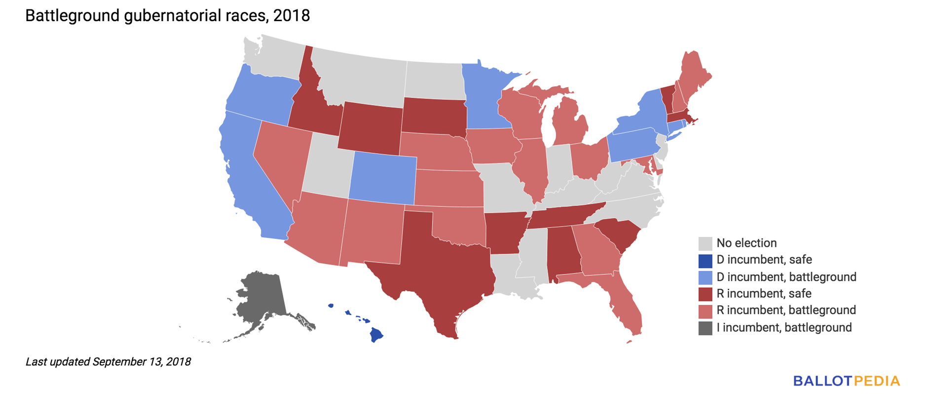 2018 Election Map Governor - 1885x800 Wallpaper - teahub.io